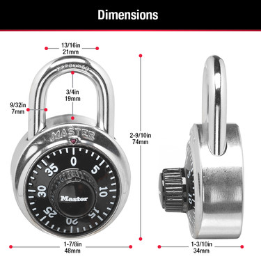 1500D Combination Lock | Master Lock