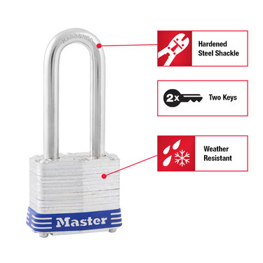 3DLH Laminated Padlock | Master Lock