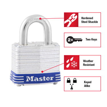 5T Laminated Padlock | Master Lock