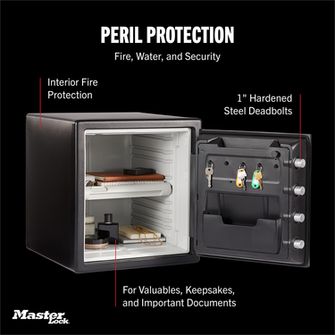 STW123GTCML Fire and Water Safe | Master Lock